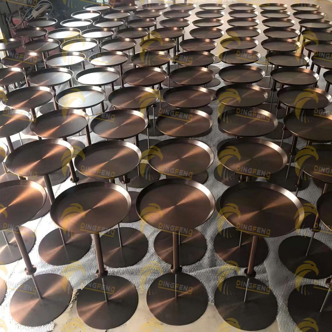 High Quality Simple Modern Style Metal Round Display Rack Supplier ...