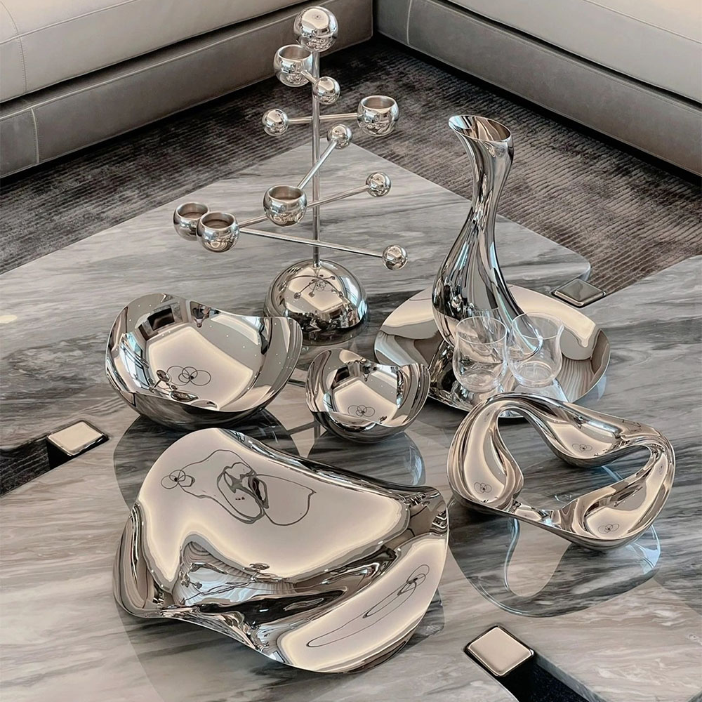 Custom Custom Stainless steel crafts, ideal for modern home decoration ...