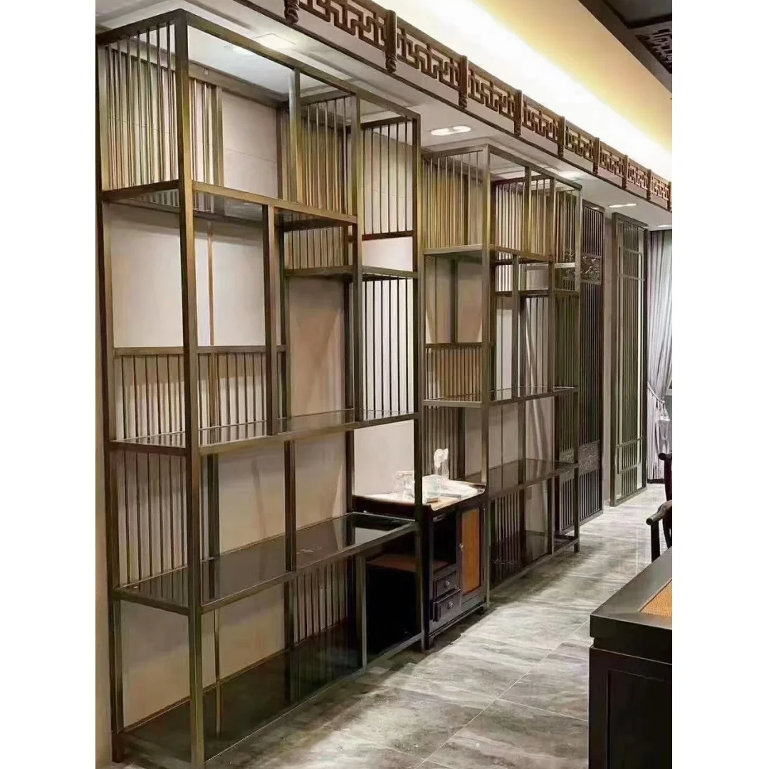 High Quality Modern Industrial Style Stainless Steel Display Rack ...