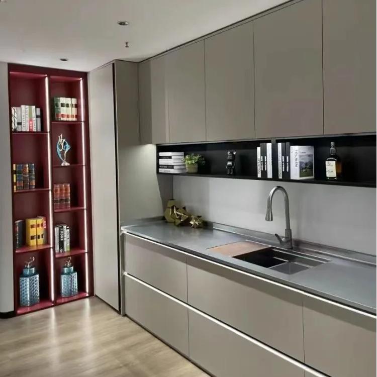 Custom Commercial & Residential Use Stainless Steel Kitchen Cabinets ...